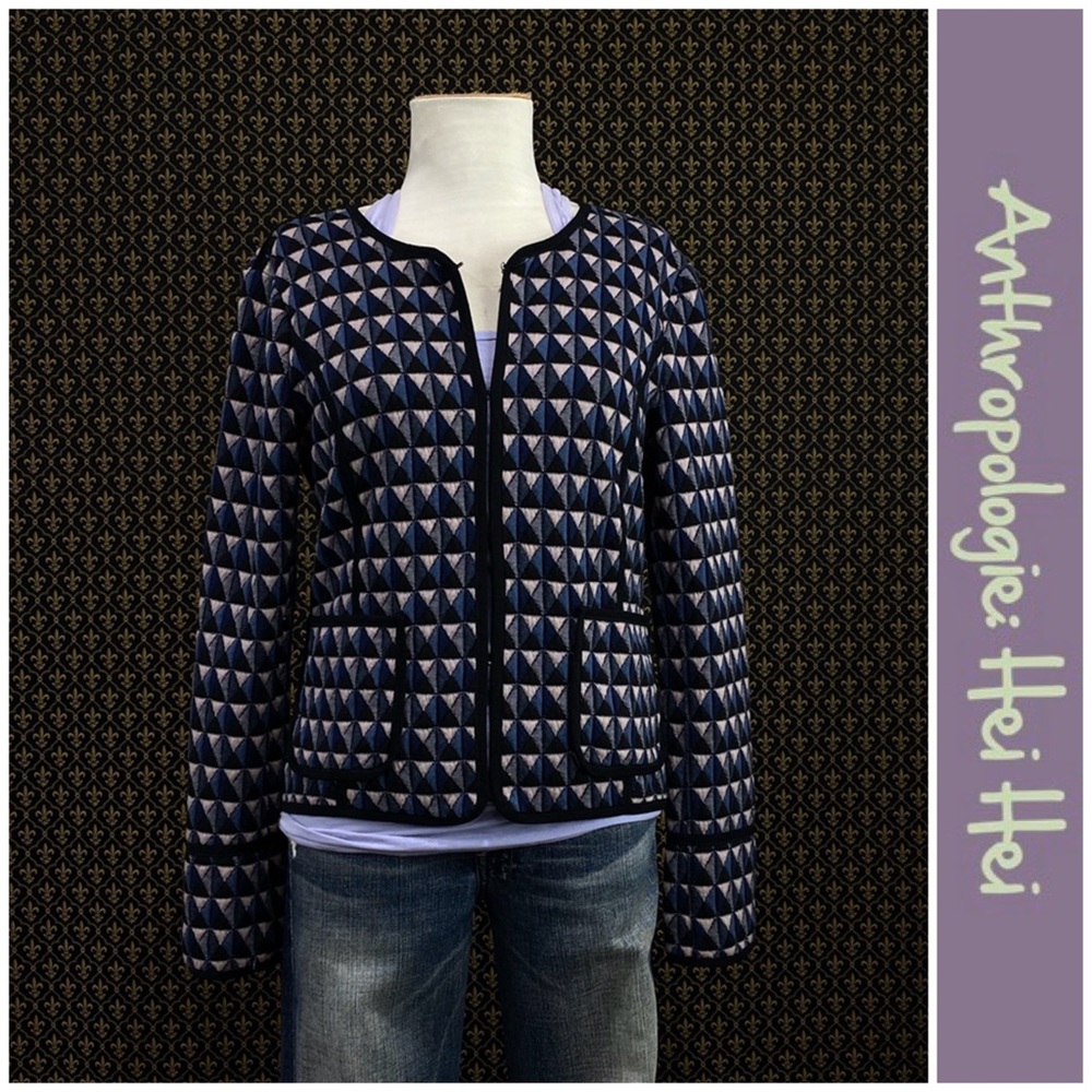 Anthro “Vala Jacket” By Hei Hei - Gem